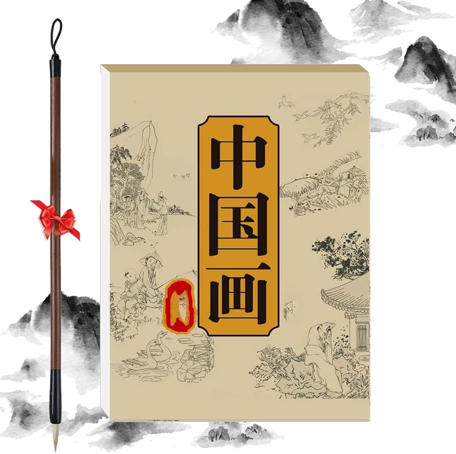 Spiyle - Chinese Painting White Drawing Copying Album,2025 New Chinese ...