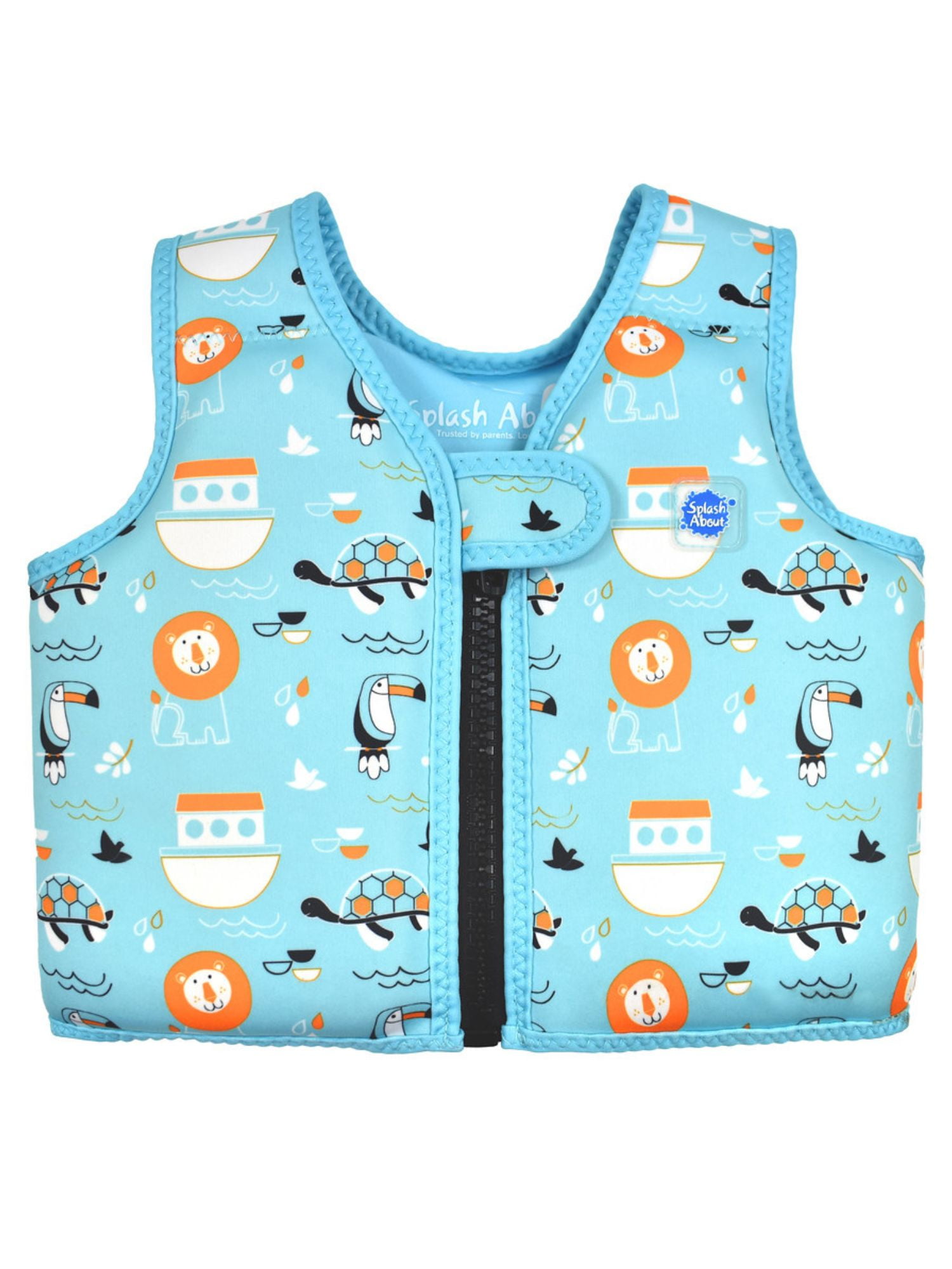 Splash About Lightweight Swim Vest, Go Splash Noah's Ark Neoprene ...