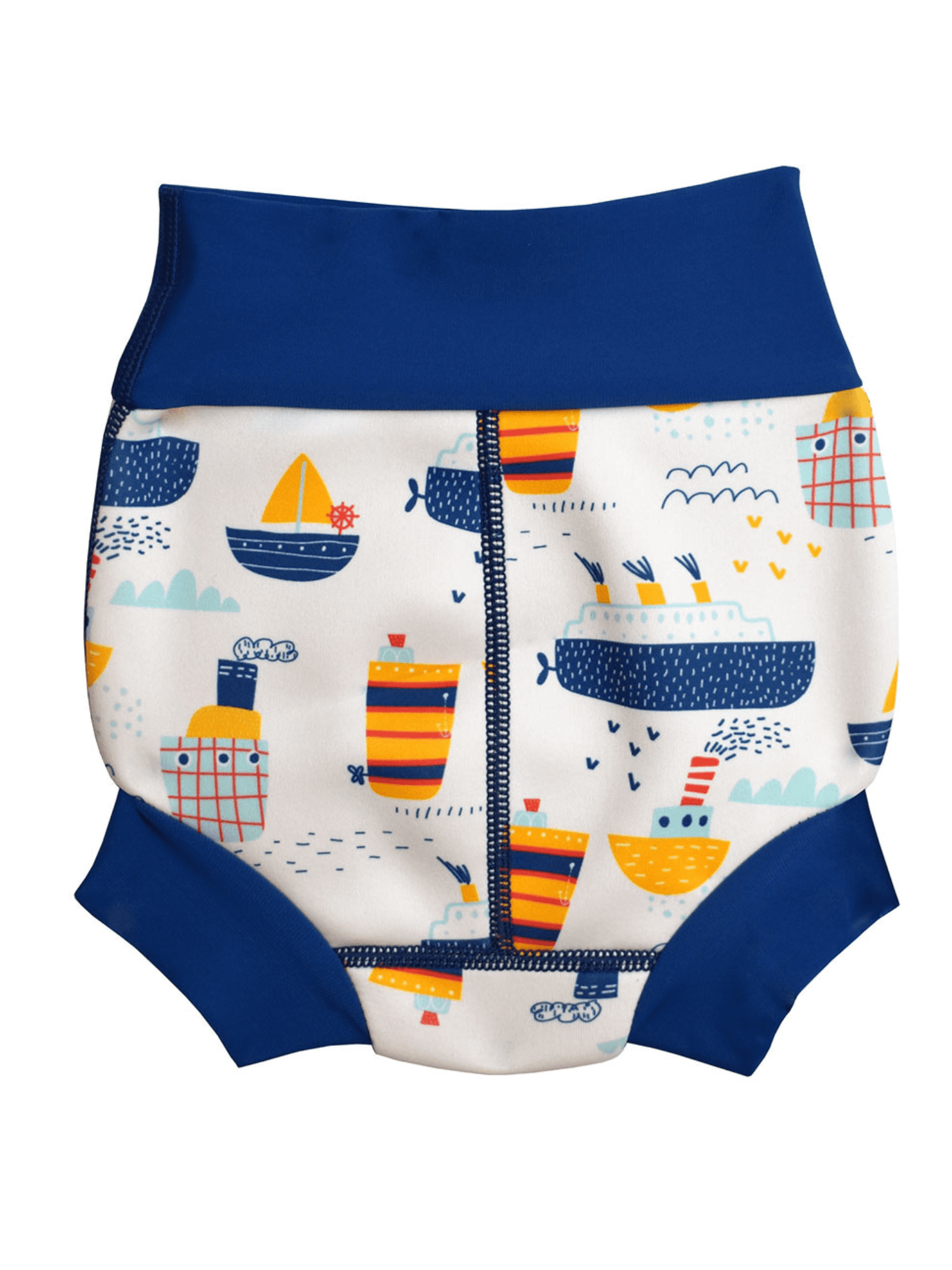 Splash About Boy's Happy Nappy™ Reusable Swim Diaper, Tug Boats, 3-6 ...