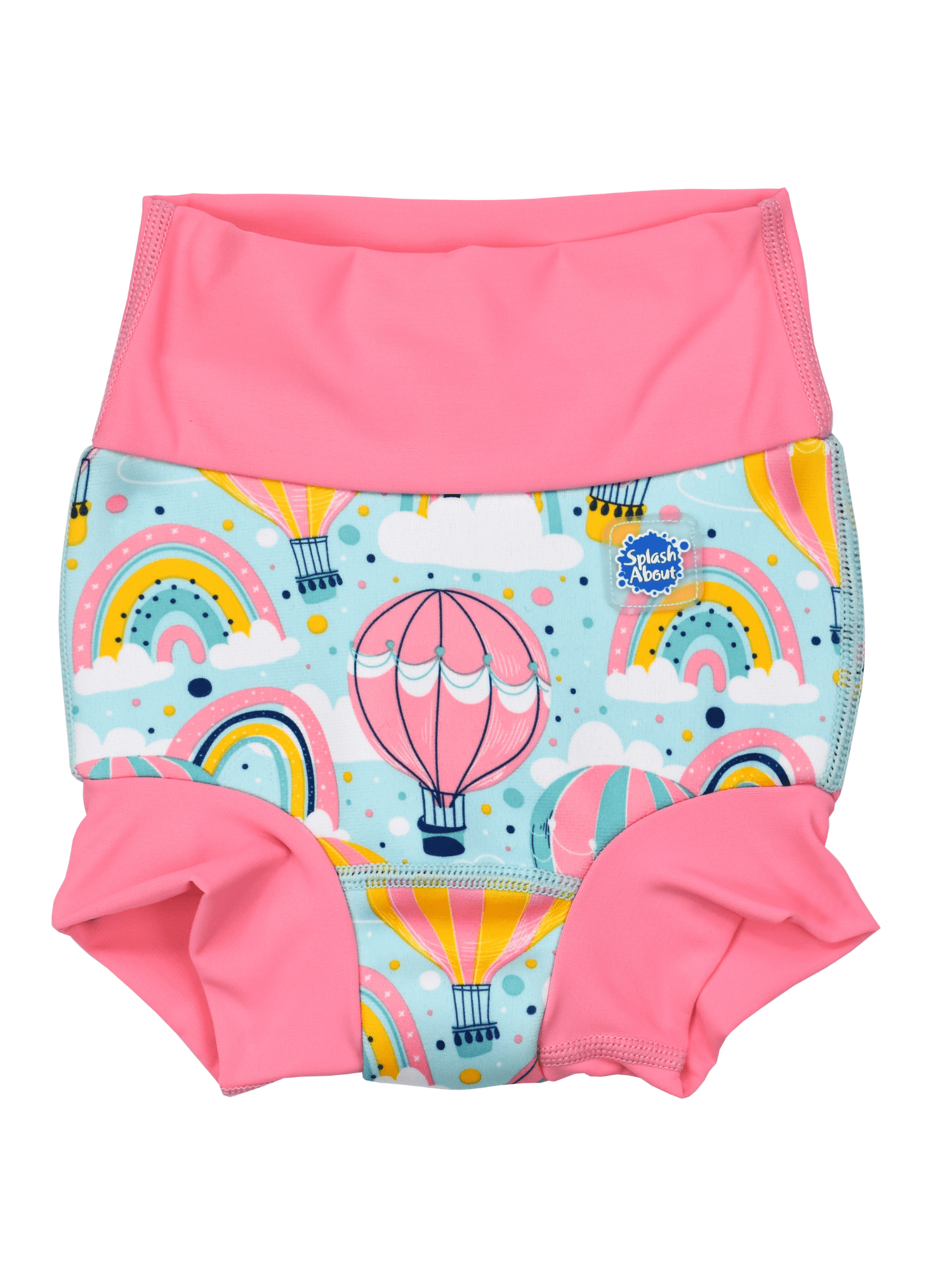 Splash About Happy Nappy Reusable Swim Diaper, Up & Away, 6-12 Months ...