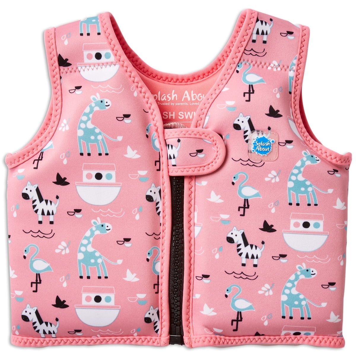 Splash About Go Splash Swim Vest, Pink Ark, 1-2 Years - Walmart.com