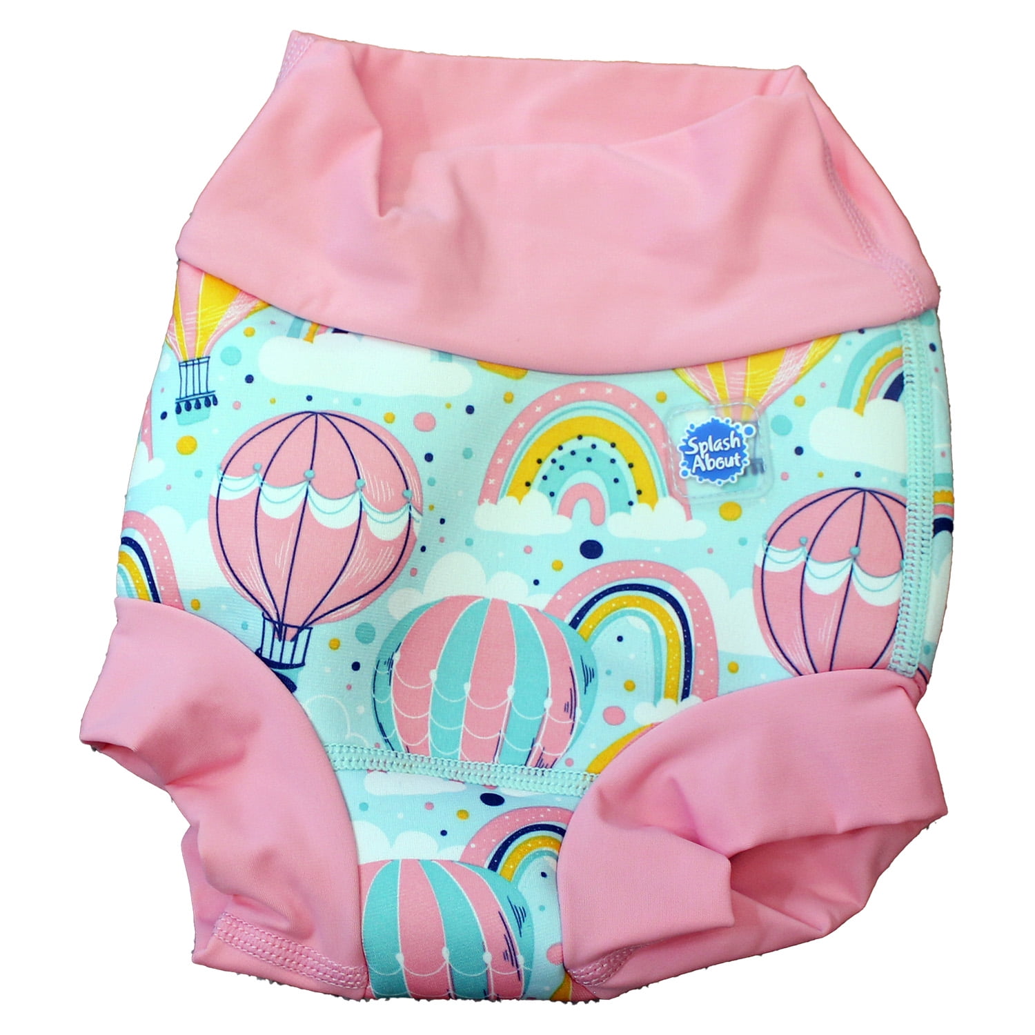 Splash About Happy Nappy Duo™ Reusable Swim Diaper, Up & Away, 6-12 ...
