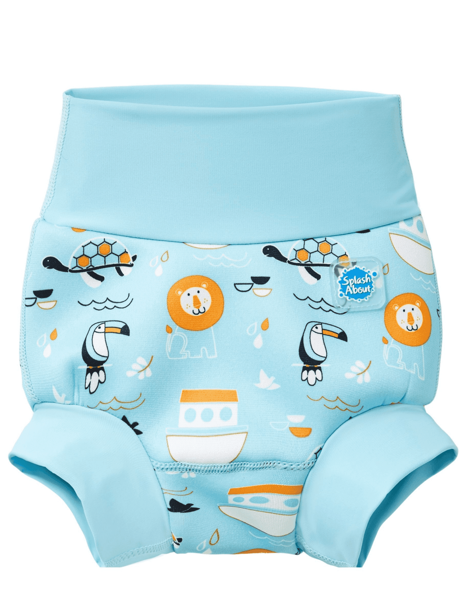 Splash About Happy Nappy Reusable Swim Diaper Noah's Ark, 2-3 Years ...