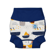 Iplay Snap Reusable Absorbent Swimsuit Diaper - Light Aqua Sea Friends ...
