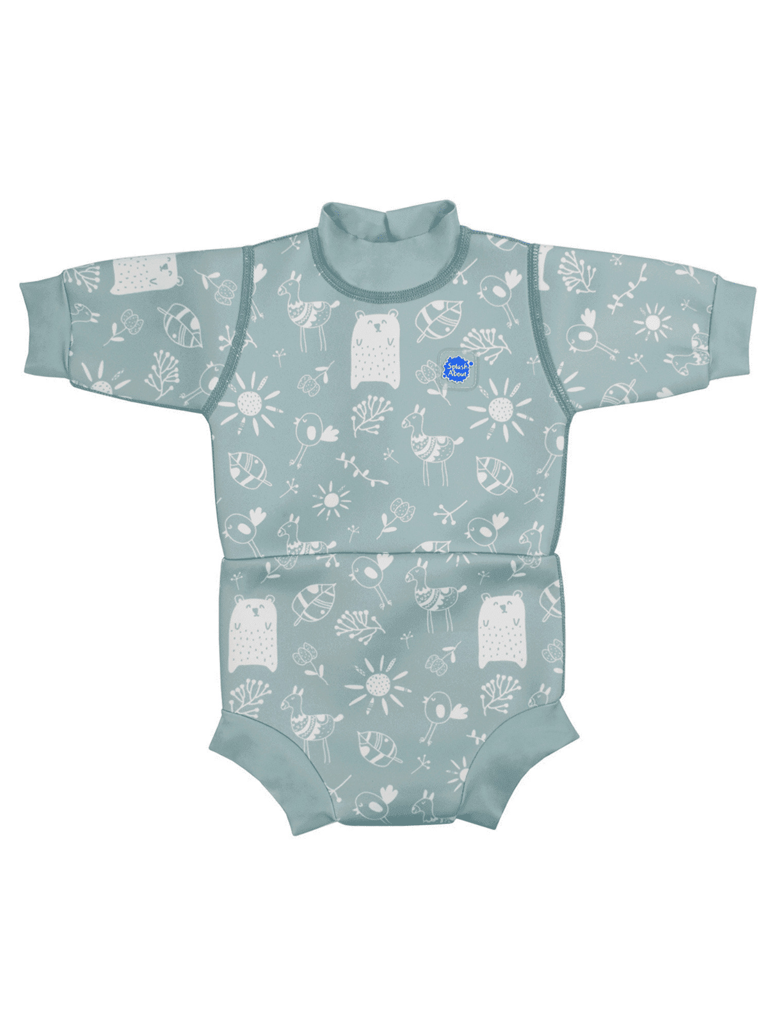 Splash About Happy Nappy™ Wetsuit with Swim Diaper, Sunny Bear, 3-8 ...