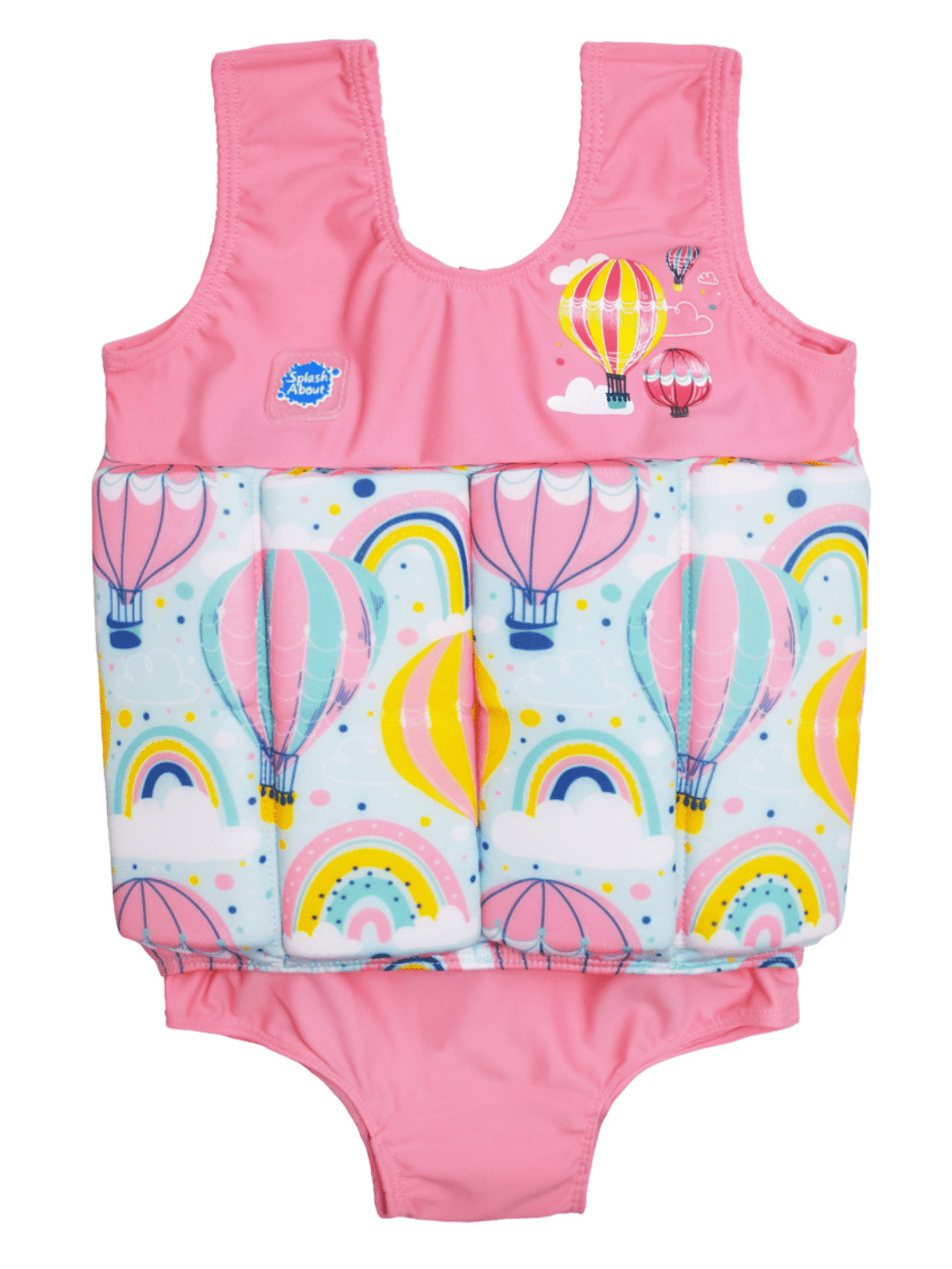 Splash About Kids Floatsuit with Adjustable Buoyancy, Over the Rainbow ...