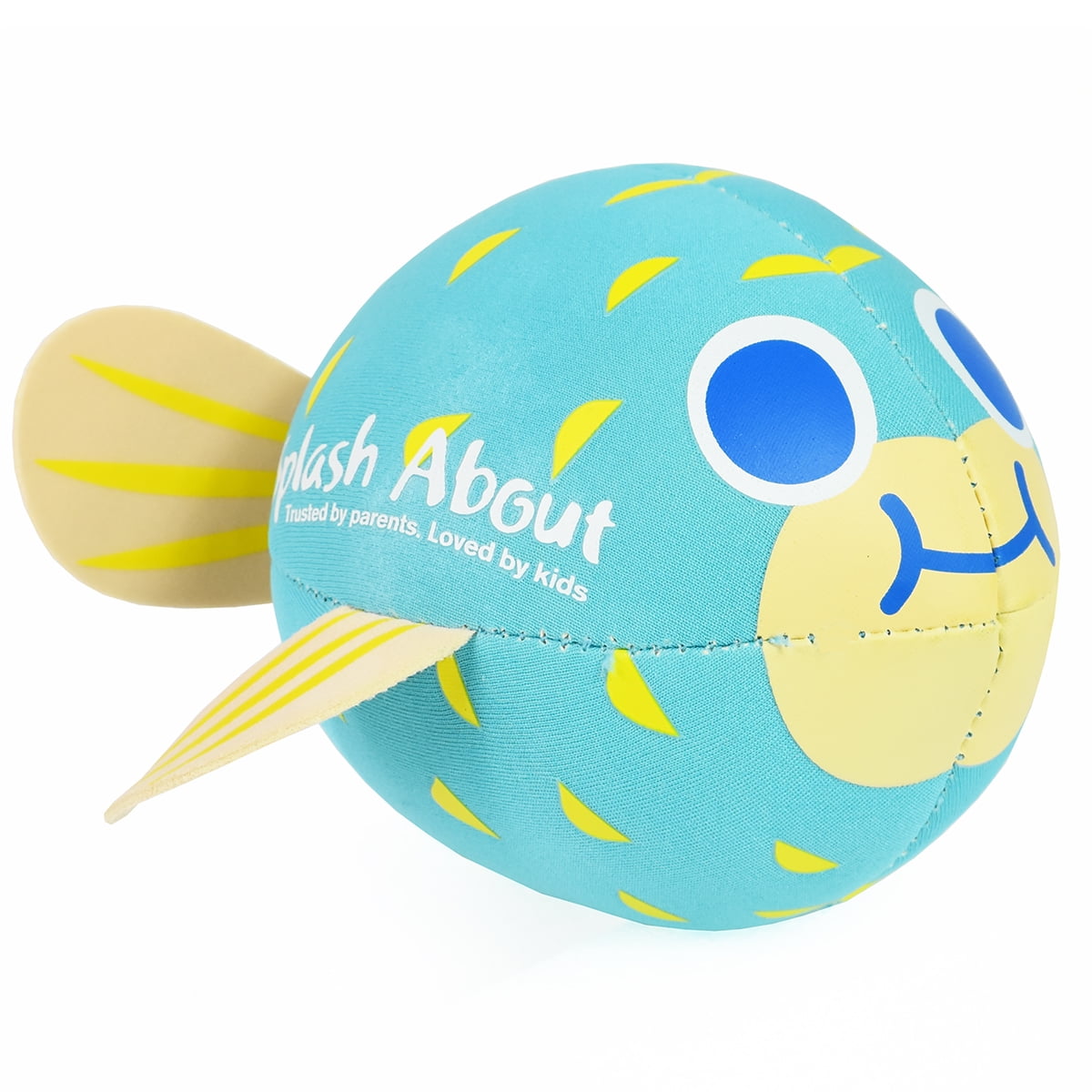 Splash About Pufferfish Neoprene Aqua Ball Pool Toy - Blue - Walmart.com