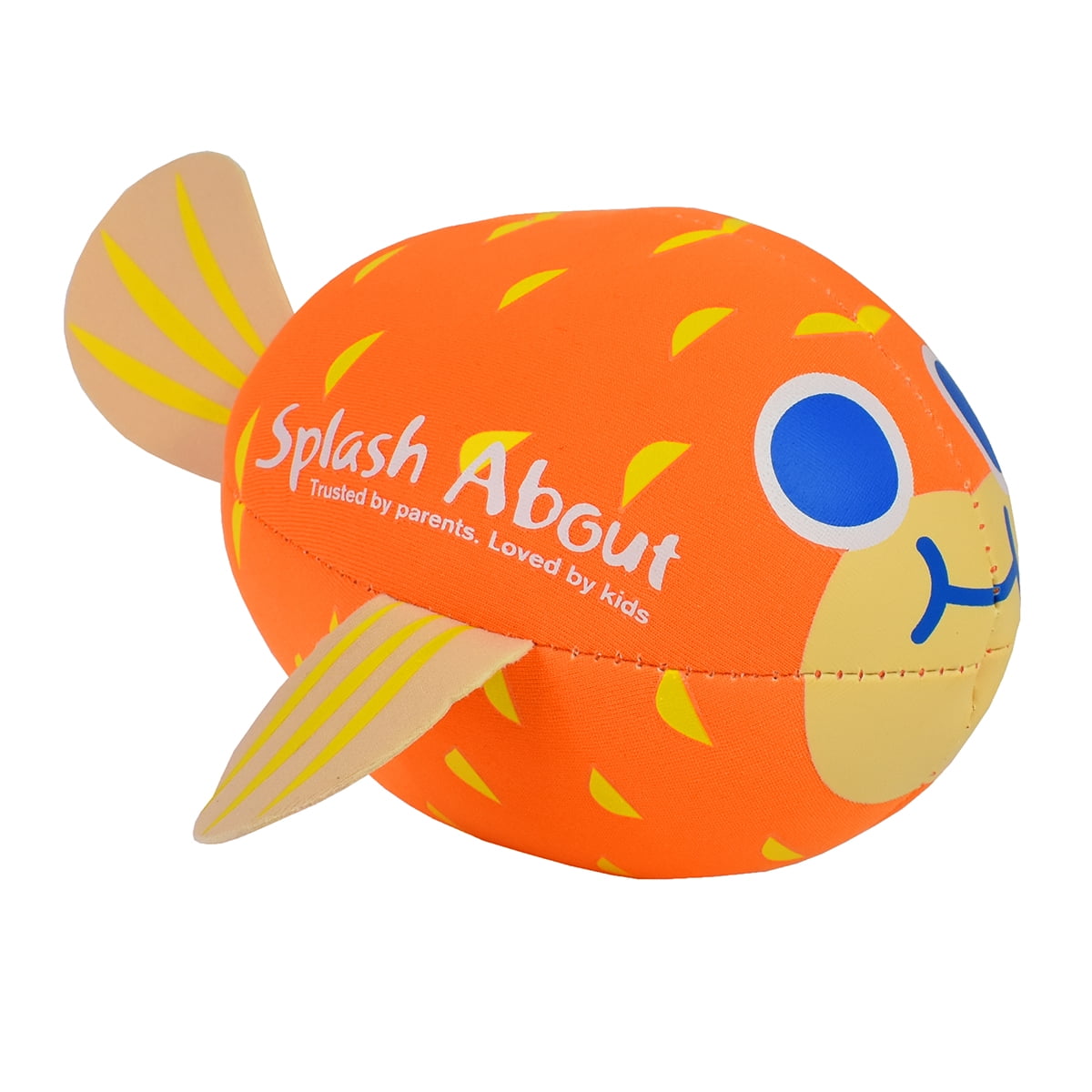 Splash About Pufferfish Neoprene Aqua Ball Pool Toy - Orange - Walmart.com
