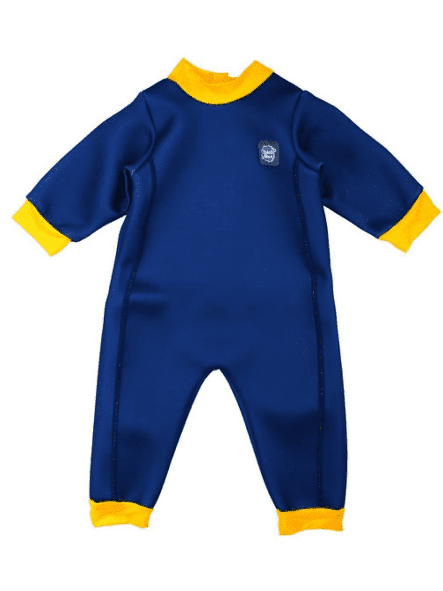 Splash About Warm in One Baby Wetsuit, Navy & Yellow 6-12 Months ...