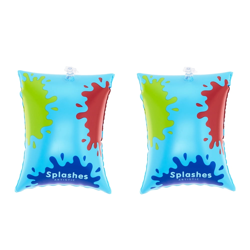 Splash Art Pool Foats Swimming Ring with Handle Adult Inflatable Pool Tube Giant Float Boys Girl ...