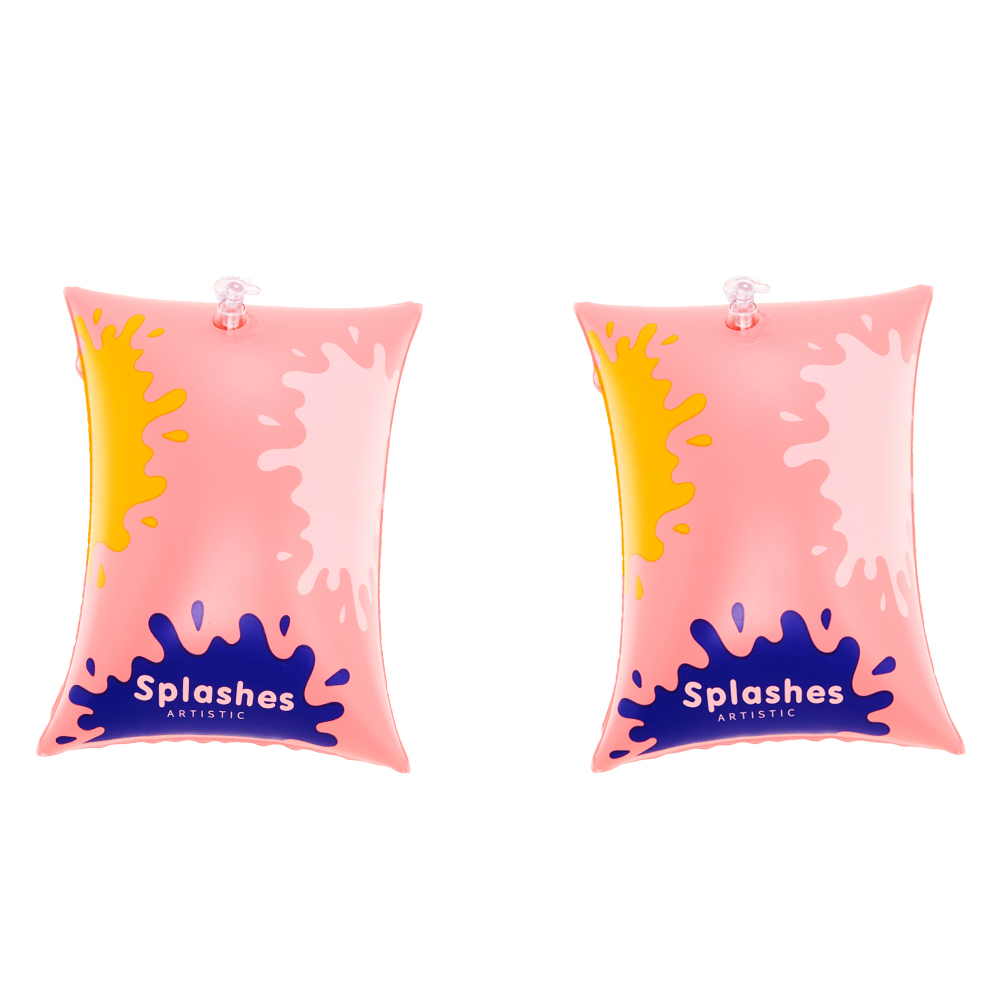 Splash Art Pool Foats Swimming Ring with Handle Adult Inflatable Pool ...