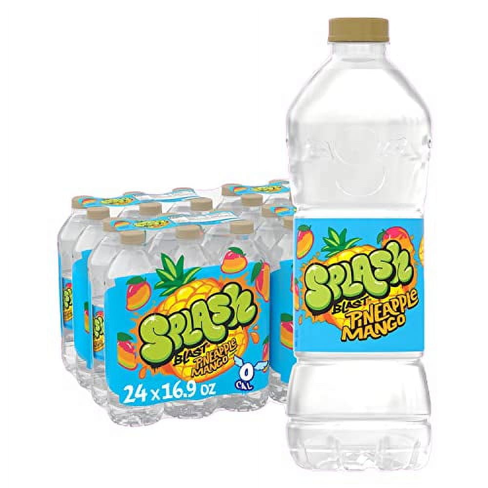 Splash Blast, Pineapple Mango Flavored Water, Zero Sugar, with ...