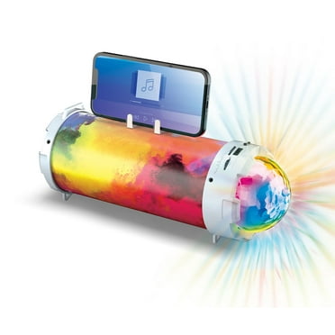 Justice Wireless Speaker- BLACK TIE DYE PRINT - Walmart.com