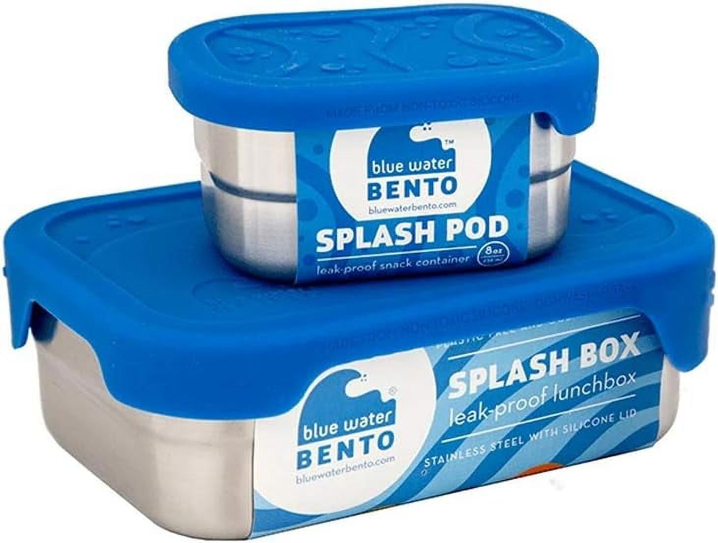 Splash Box Leak-Proof Stainless Steel Bento Box Lunch Container With 1 ...