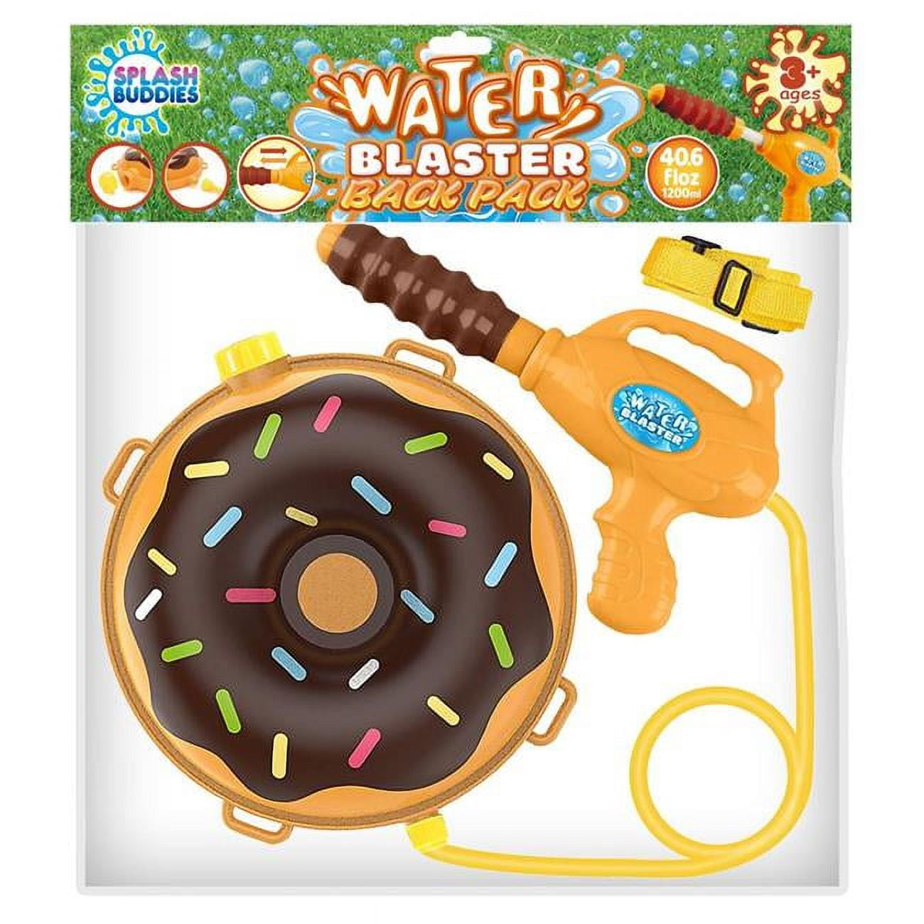 Splash Buddies SB13420 Water Blaster Backpack - Chocolate Donut ...