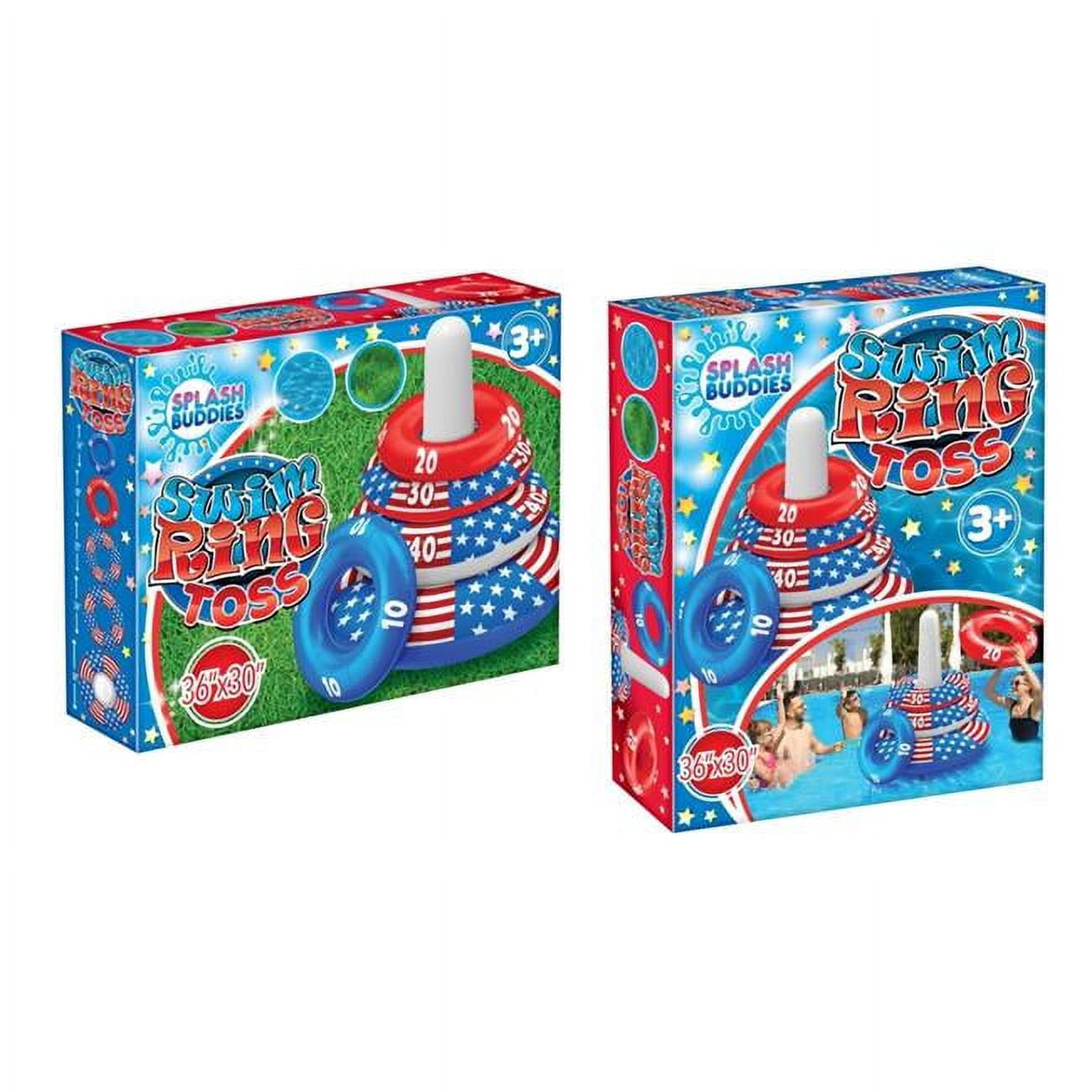 Splash Buddies SB42104 Outdoor Summer Water Game, Rainbow Inflatable ...