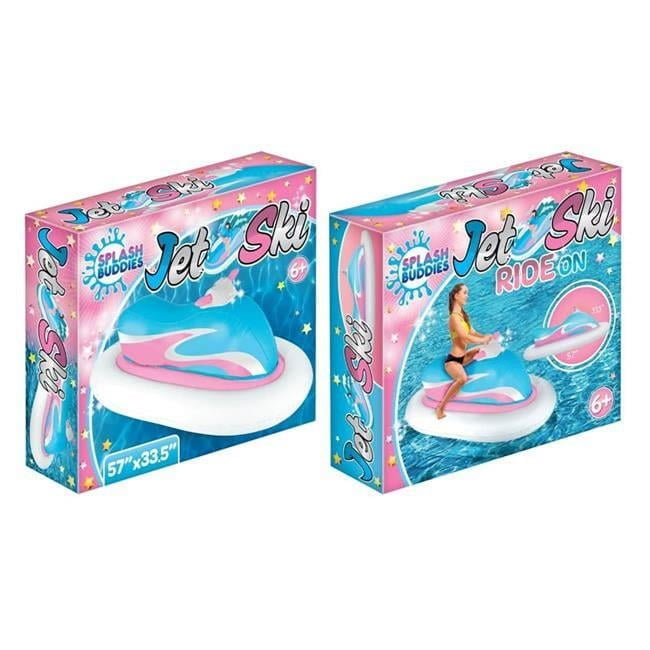 Splash Buddies SB78460 Kids Inflatable Jet Ski Water Toy Float for ...