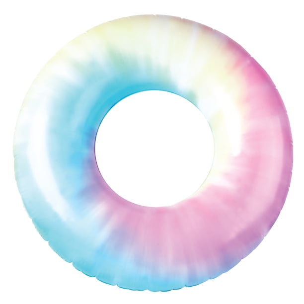 Splash Buddies Tie Dye Swim Ring 36 Inch - Walmart Business Supplies