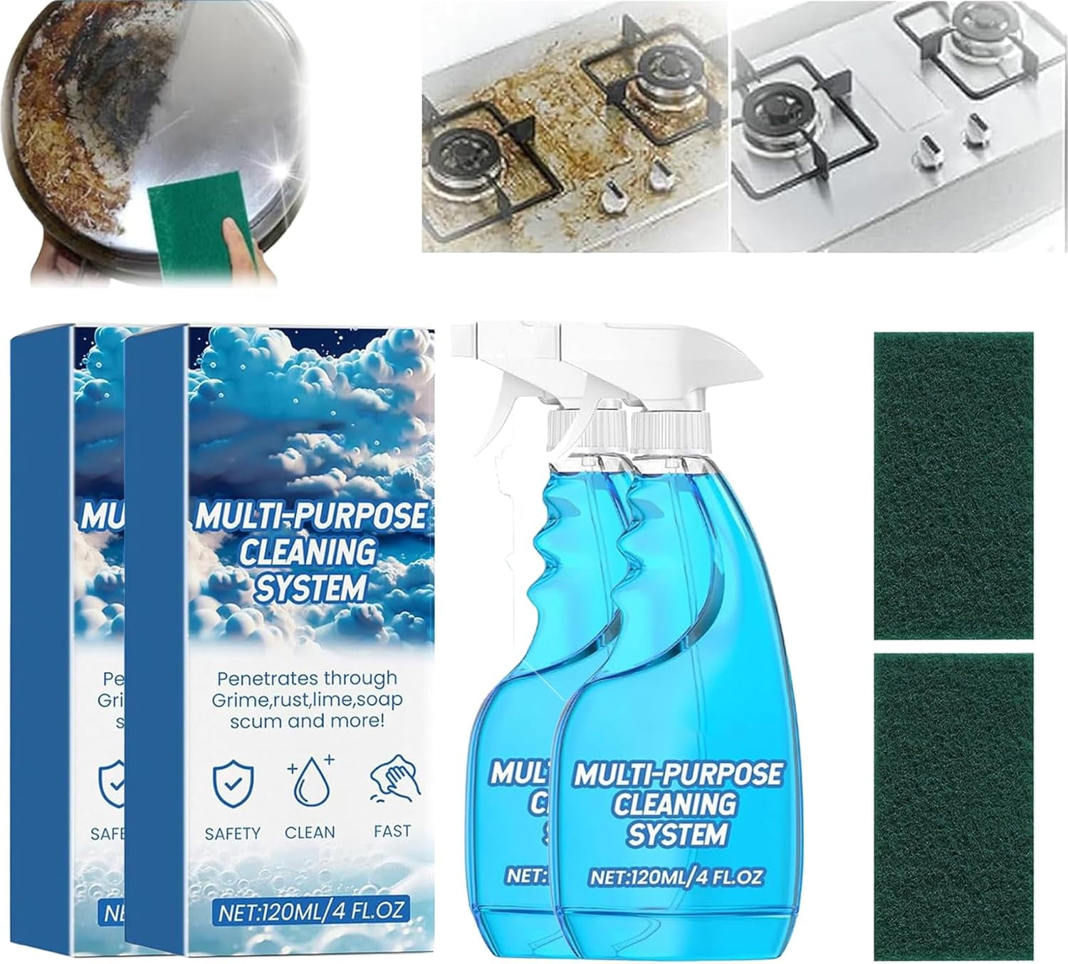 Splash Foam Spray Tablets & Spray Bottle, Splash Foam Spray All Purpose ...