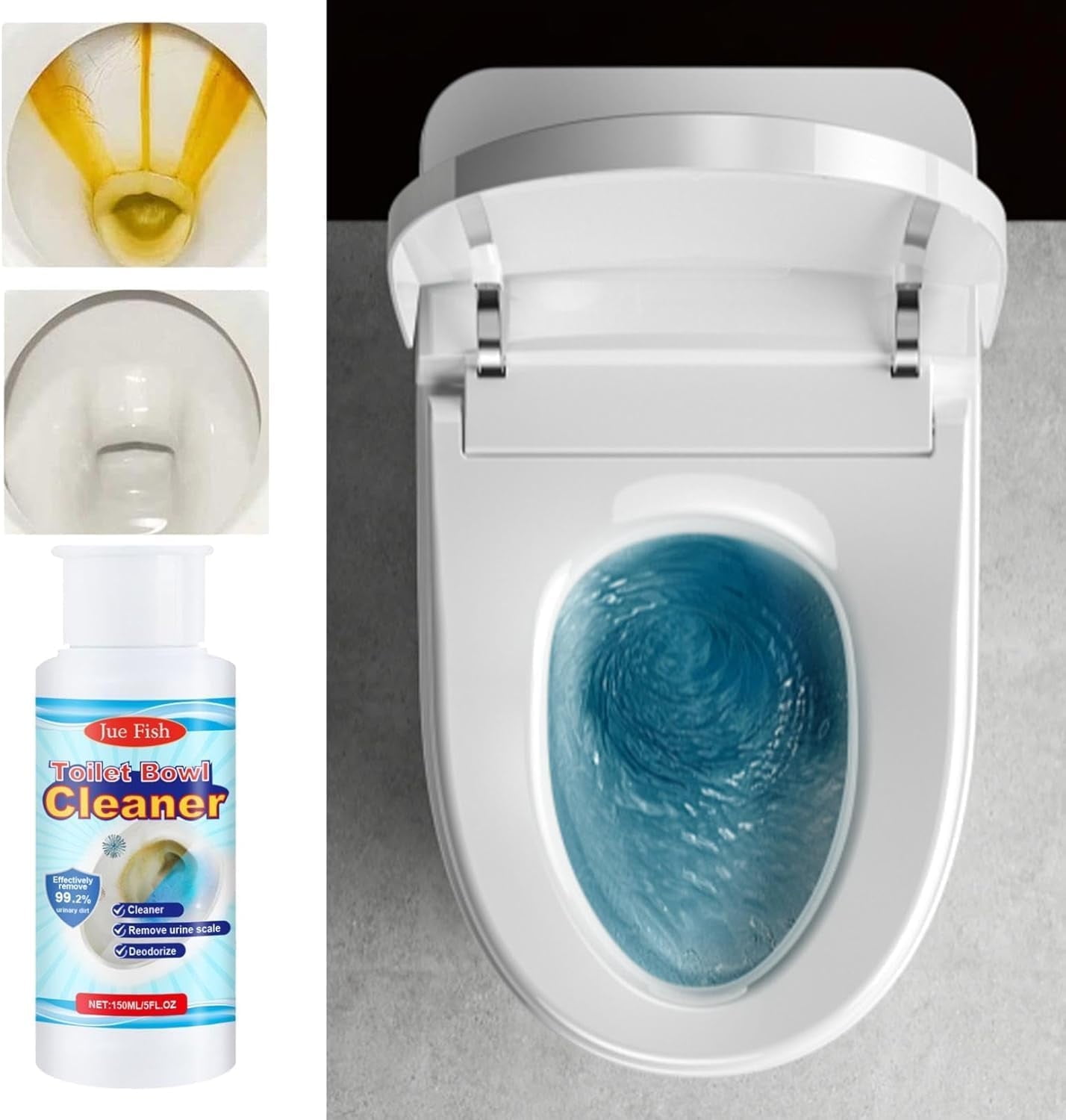 Splash Foam Toilet Cleaner, 300ml Splash Toilet Cleaner Foam Powder ...