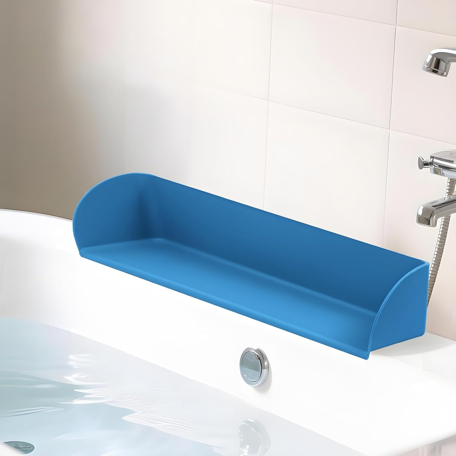 Splash Guard for Bathtub, Silicone Bathtub Splash Guard for Kids, Bath ...