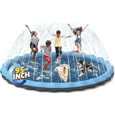 Care Bears Deluxe Inflatable Splash Pad with Sprinkler System for Kids ...