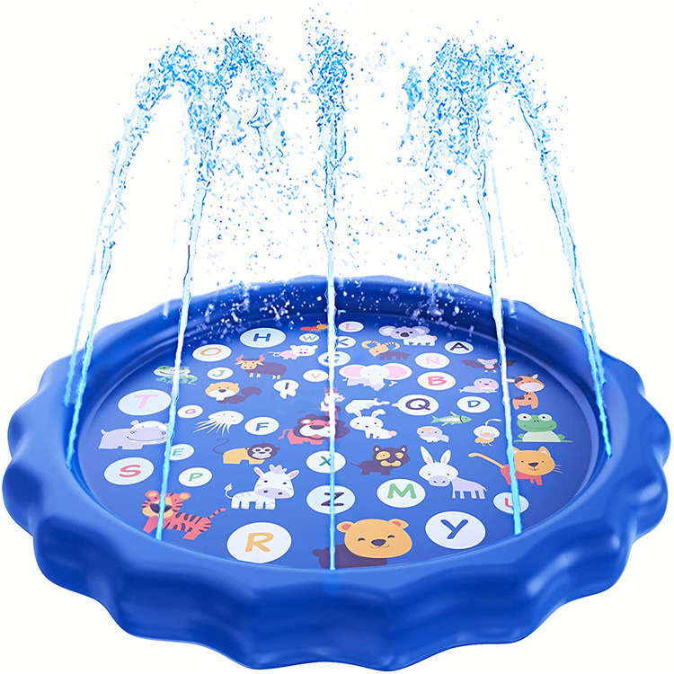 Splash Pad for Toddlers, 77" Sprinkler for Kids, Thicken Baby Pool ...
