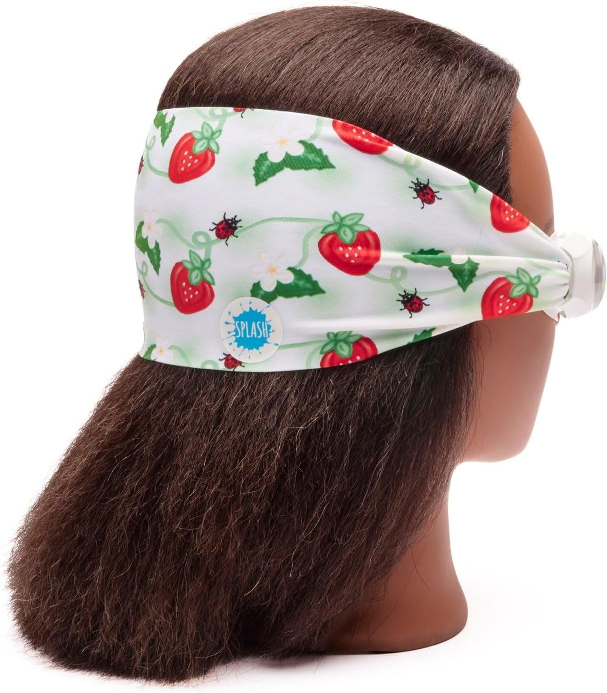 Splash Place SWIM GOGGLES with Fabric Strap - Strawberry Fields - Kids ...