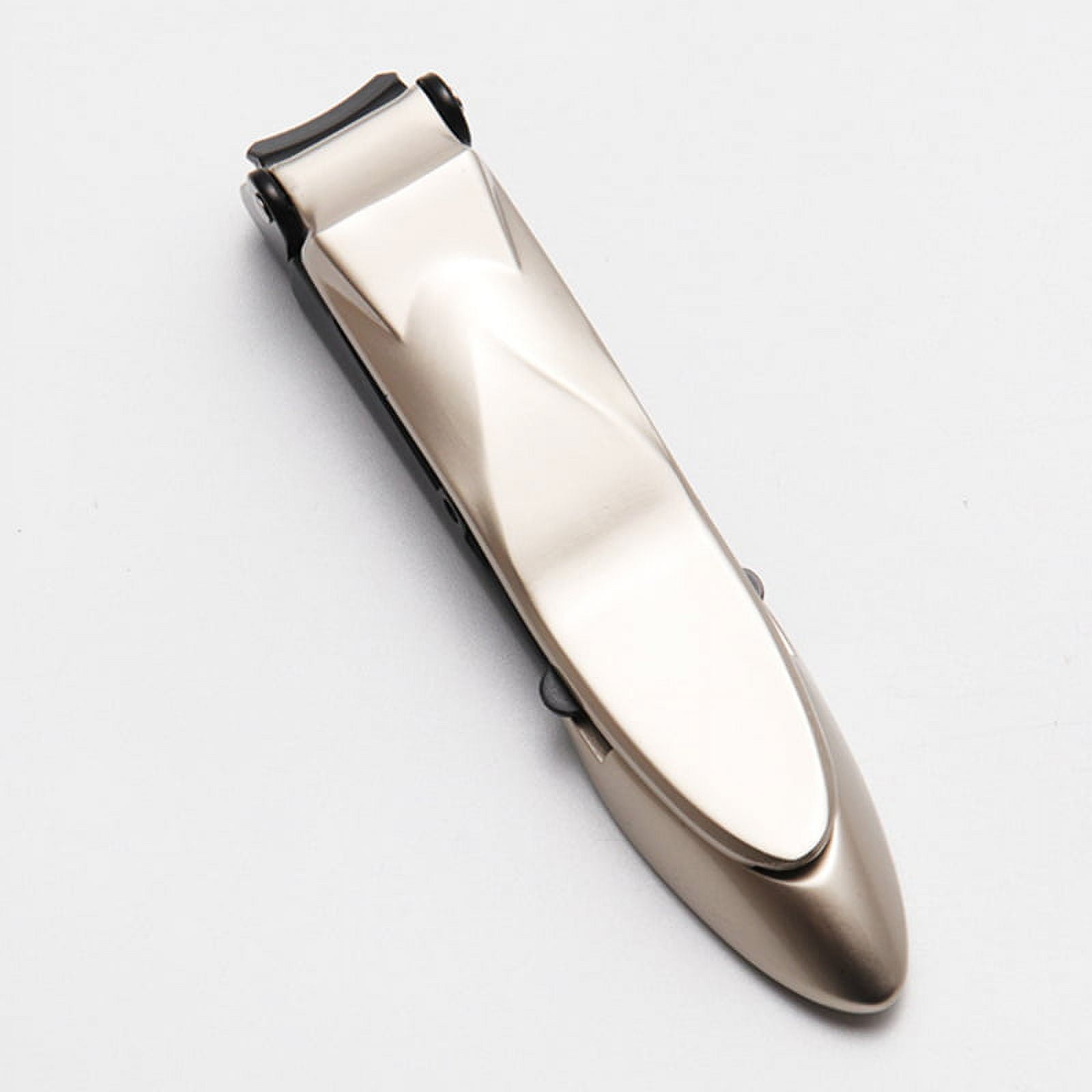 Splash Proof Nail Clipper with Built-in Nail Debris Catcher Stainless ...