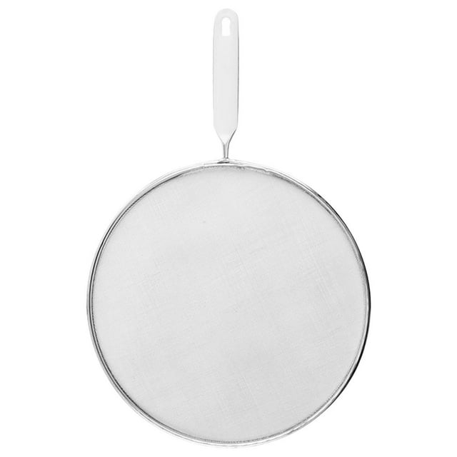 Splash Proof Pot Cover Griddle Kitchen Tools Stainless Steel Frying Pan ...