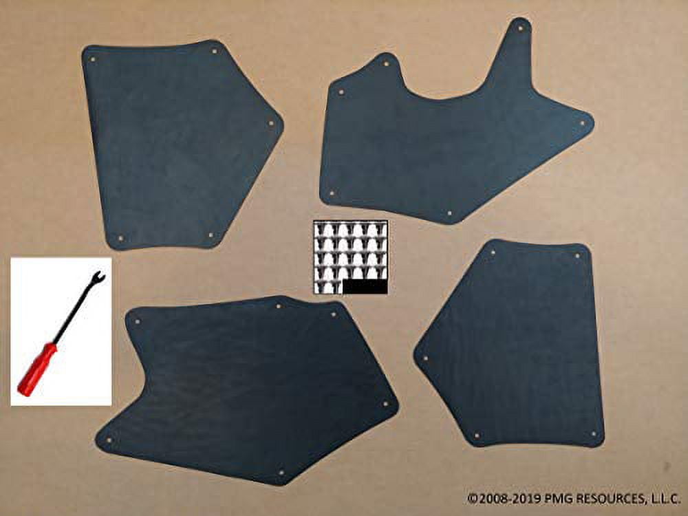 Splash Seals for 2007-2024 Tundra & Sequoia Set of Four with Clips ...