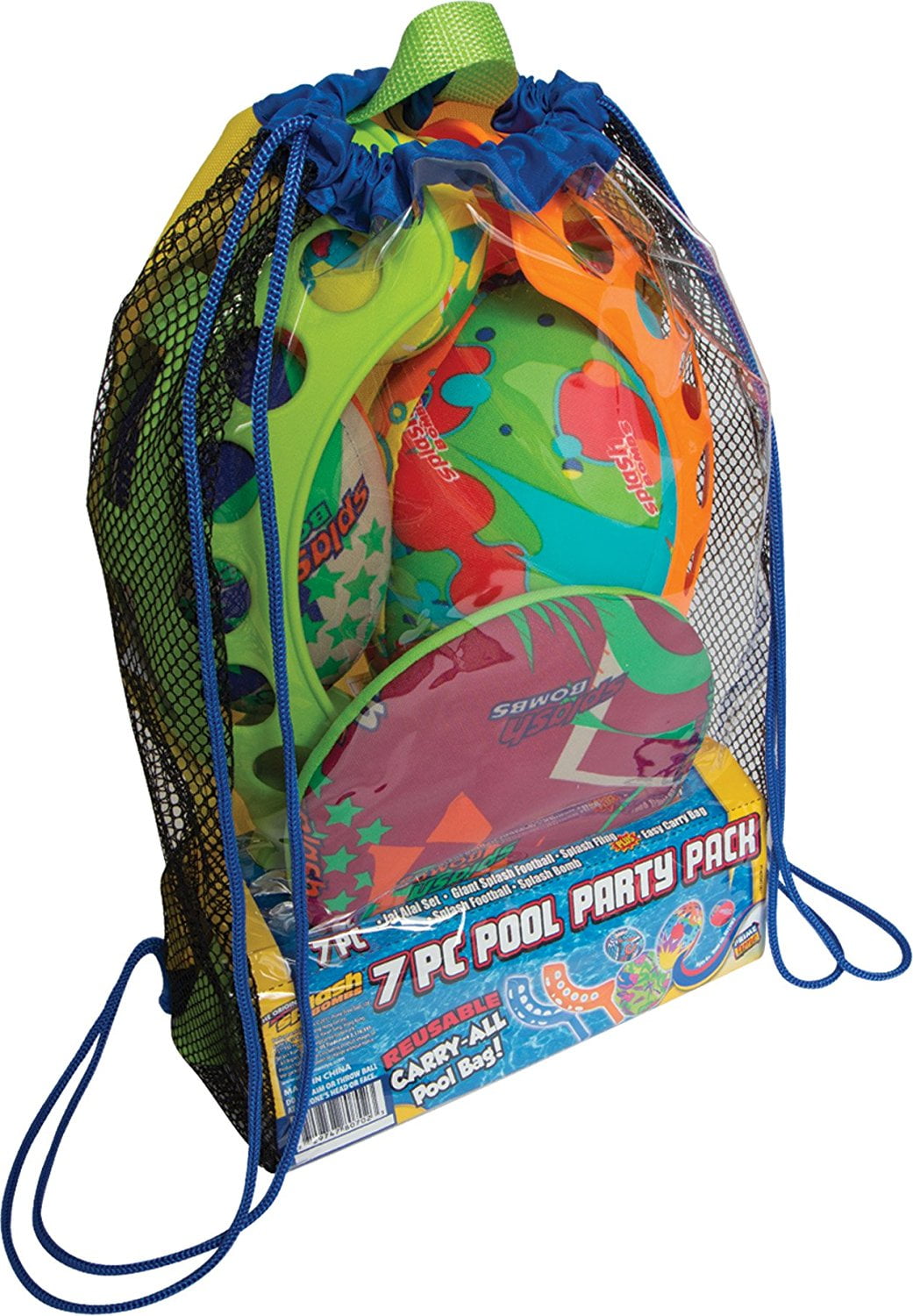 Splash Sports Pack - 7 Piece Pool Party Pack - Walmart.com
