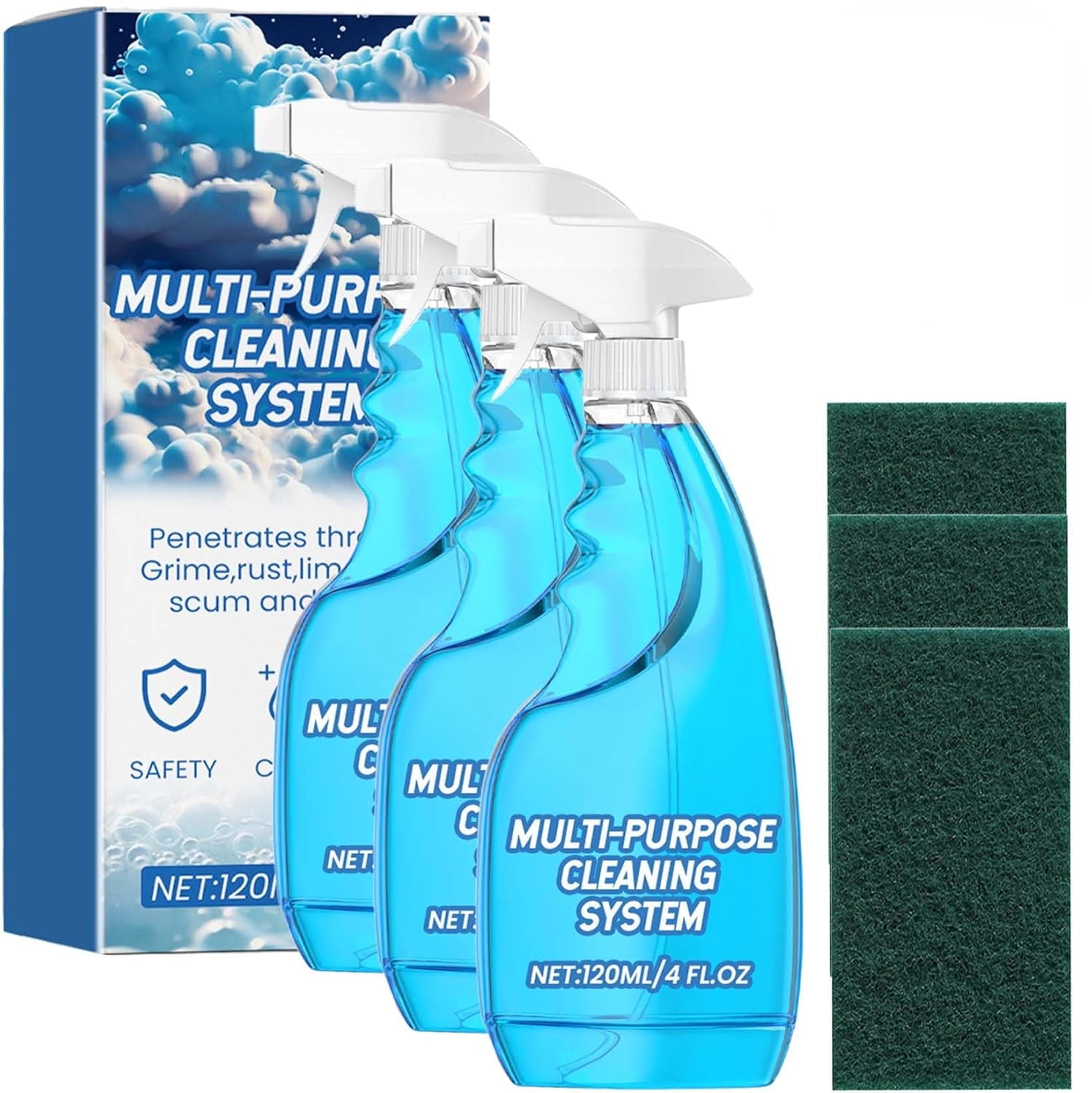 Splash Spray Tablets & Spray Bottle Oven Cleaner, Splash Foam Spray All ...