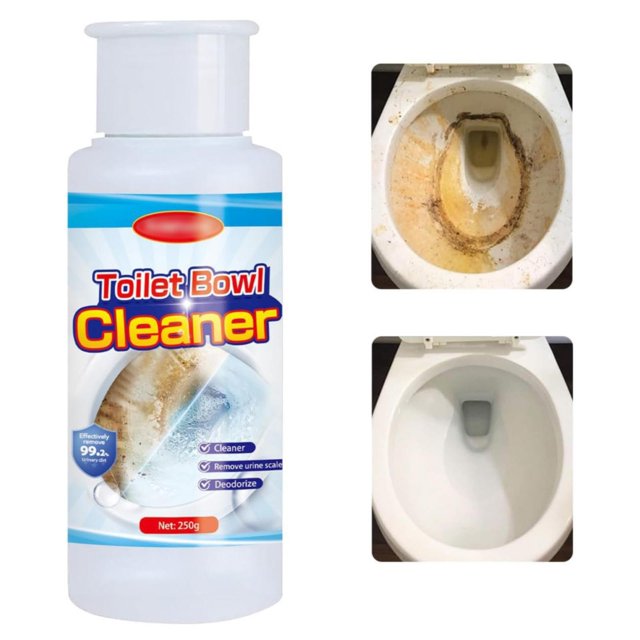 JUEFISH Splash Foam Toilet Cleaner, Deep Bowl Rim Cleaning, Easy Use ...
