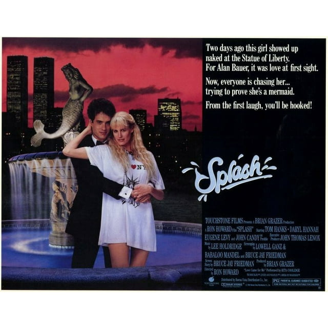 Splash - movie POSTER (Style A) (11" x 14") (1984) - Walmart.com