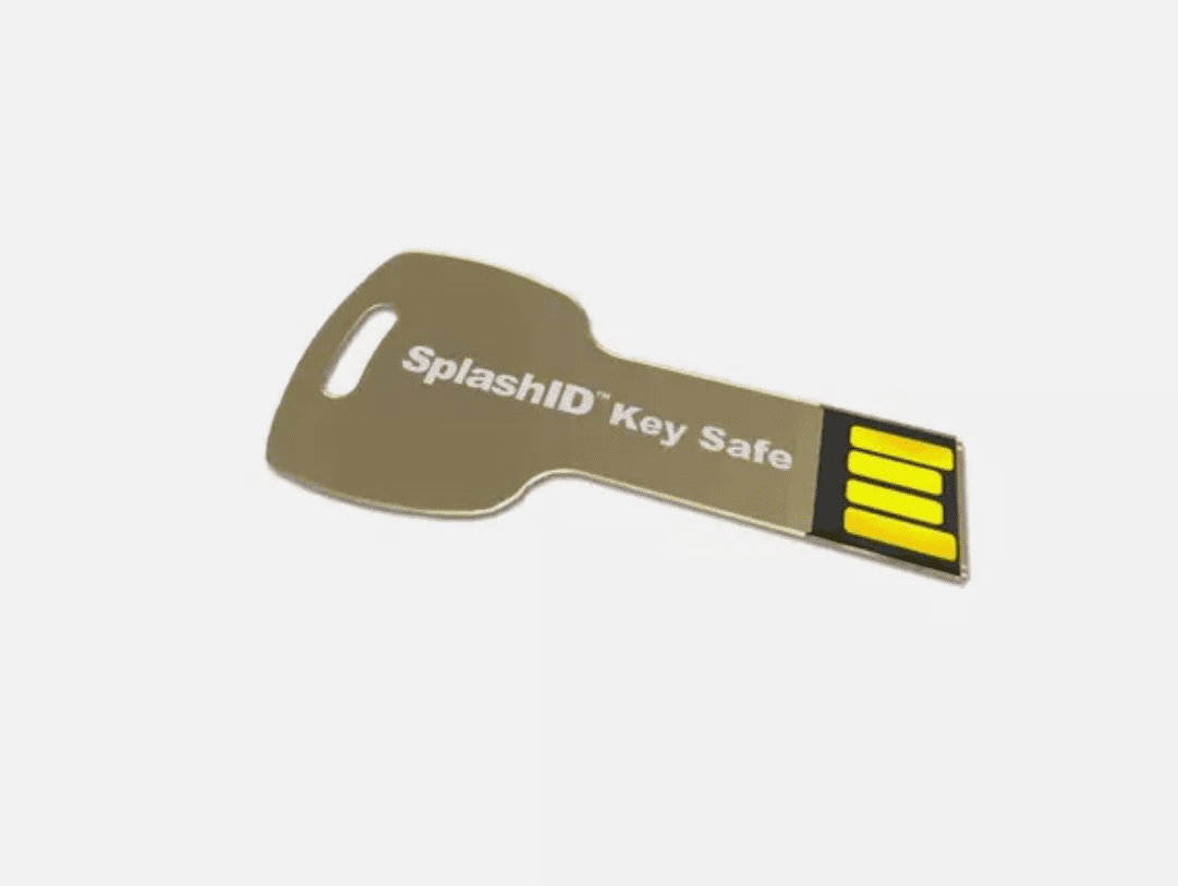 SplashID Key Safe Secure Your Passwords on a USB Key 4 GB For PC or Mac ...