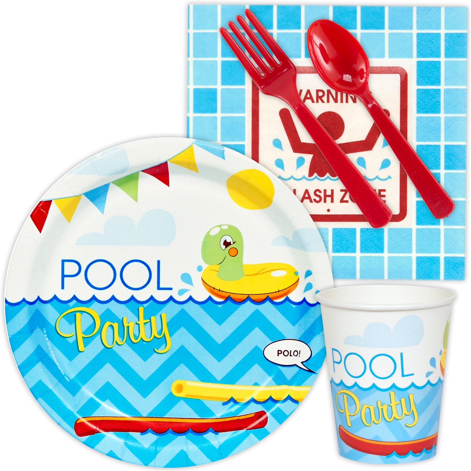 Splashin' Pool Party Snack Party Pack - Walmart.com