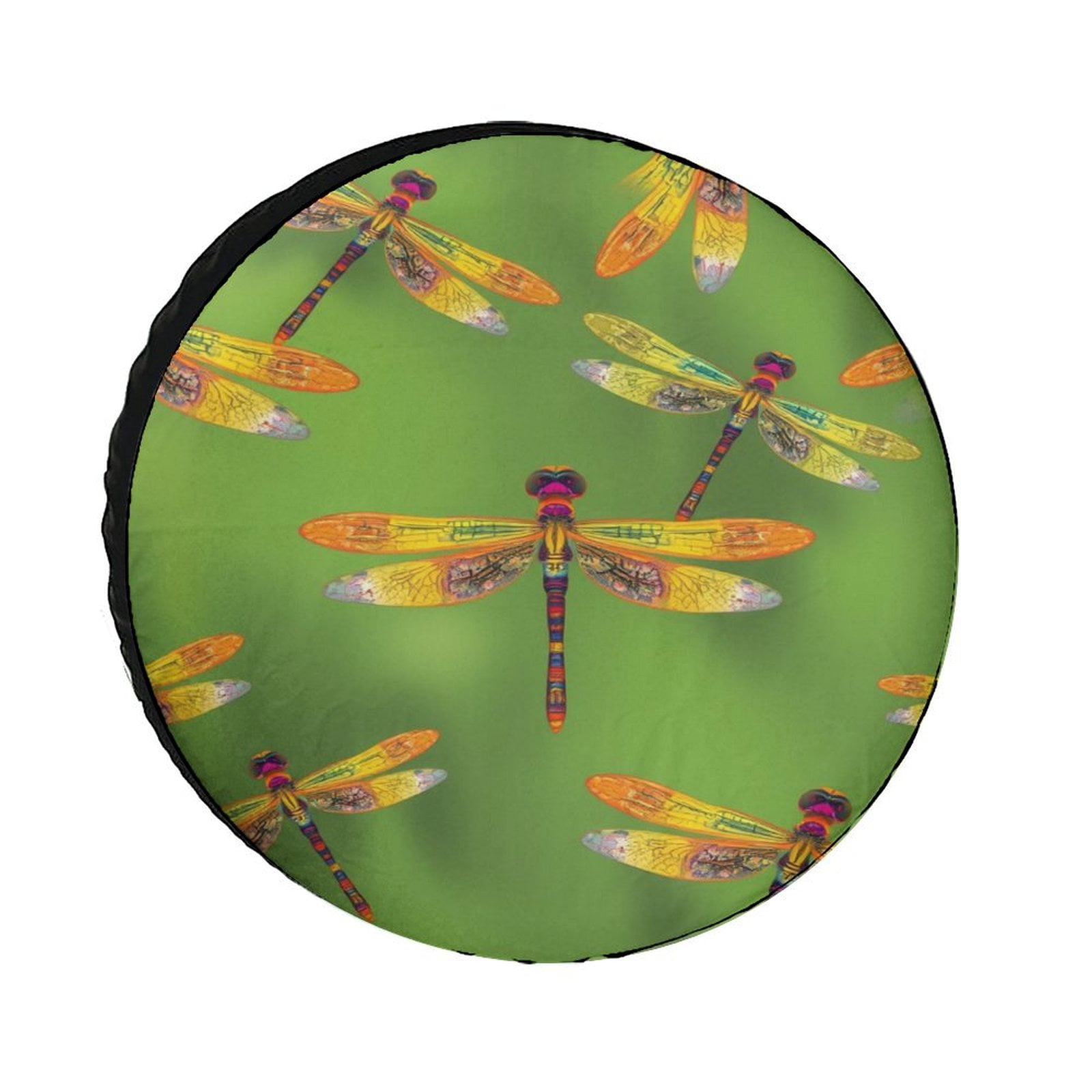 Splashing Ink Dragonfly Spare Tire Cover Universal Wheel Tire ...