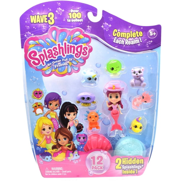 Splashlings Wave 3, 12pk - Walmart.com