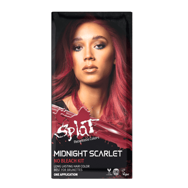 Splat Midnight Ruby Hair Dye, Semi-Permanent Red Hair Color "MANGO SIX ...