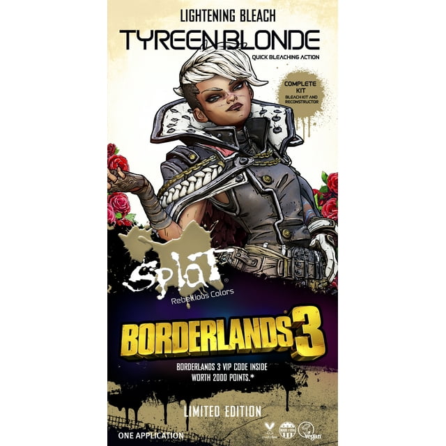 Splat Borderlands 3 Tyreen Blonde Lightening Bleach Lightening Hair