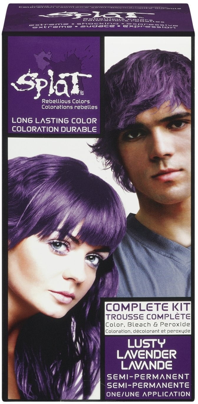 Splat Complete Color Kit Lust Lavender 1 Each - (Pack of 6) - Walmart.com