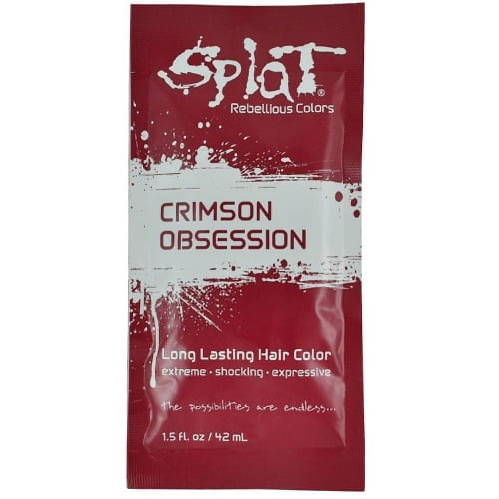 Splat Extreme Hair Color Kit, Crimson Obsession - 1 Ea - Walmart.com