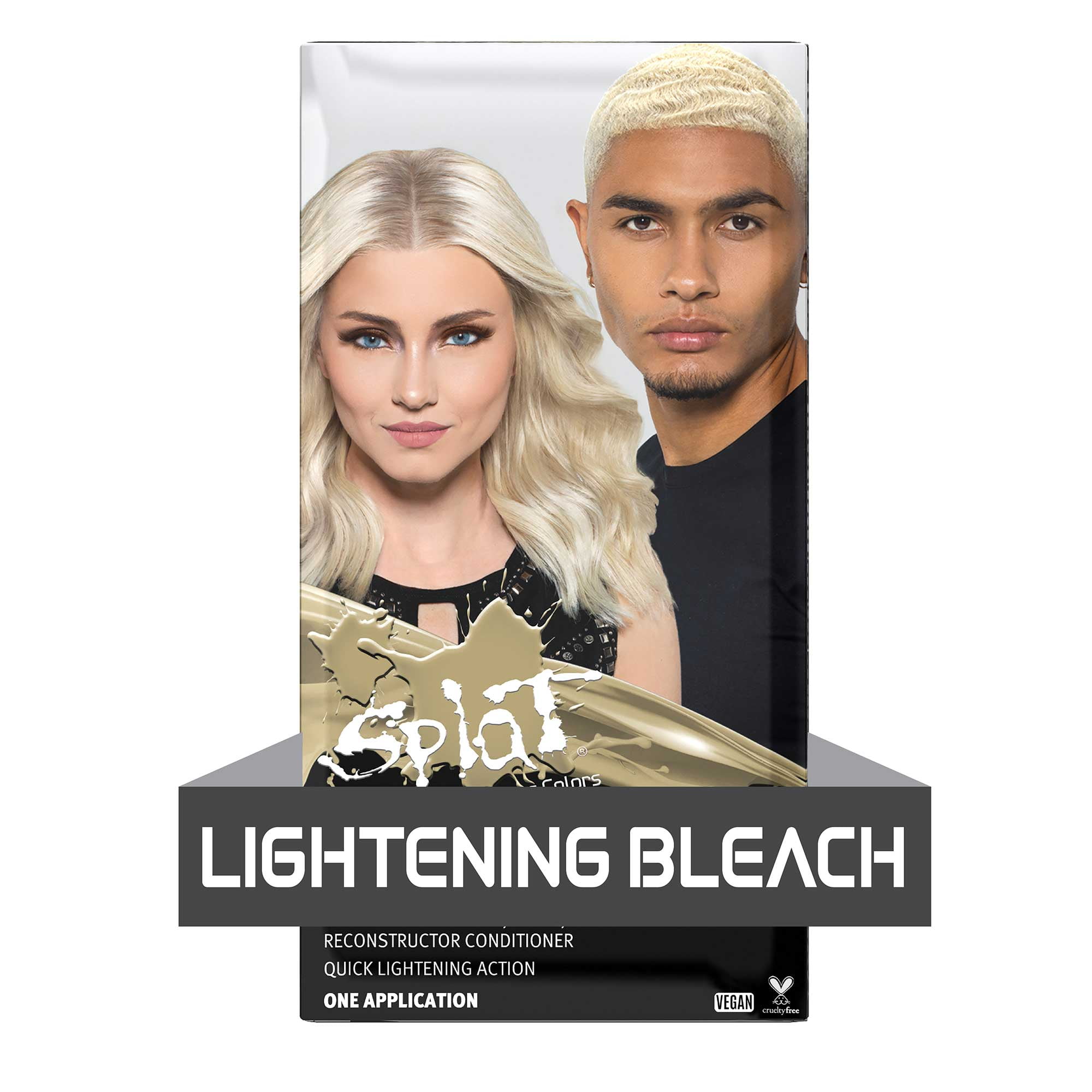 Splat Bleaching Kit Lightening Hair Dye for All Hair Colors, Semi ...