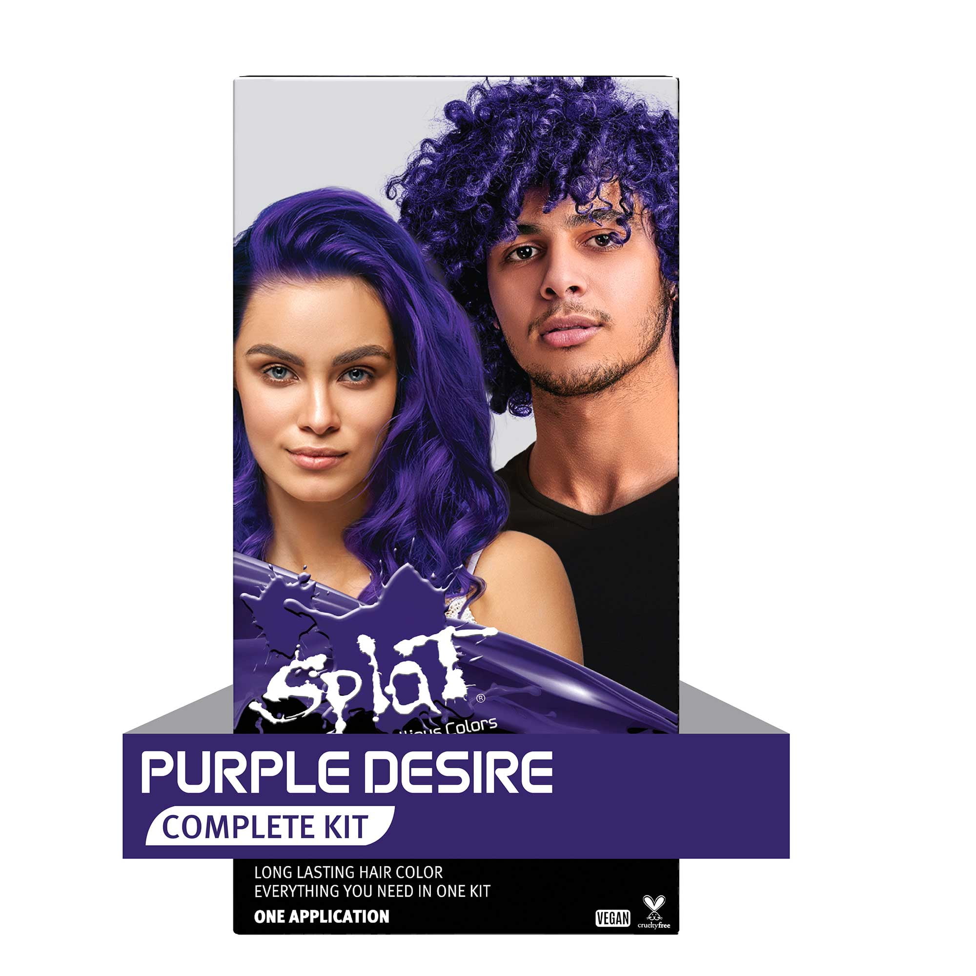 Splat Original Complete Kit, Semi-Permanent Hair Dye with Bleach ...