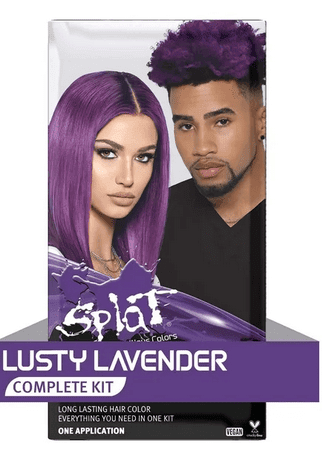 Splat Original Complete Kit, Unisex Semi-Permanent Hair Dye with Bleach ...