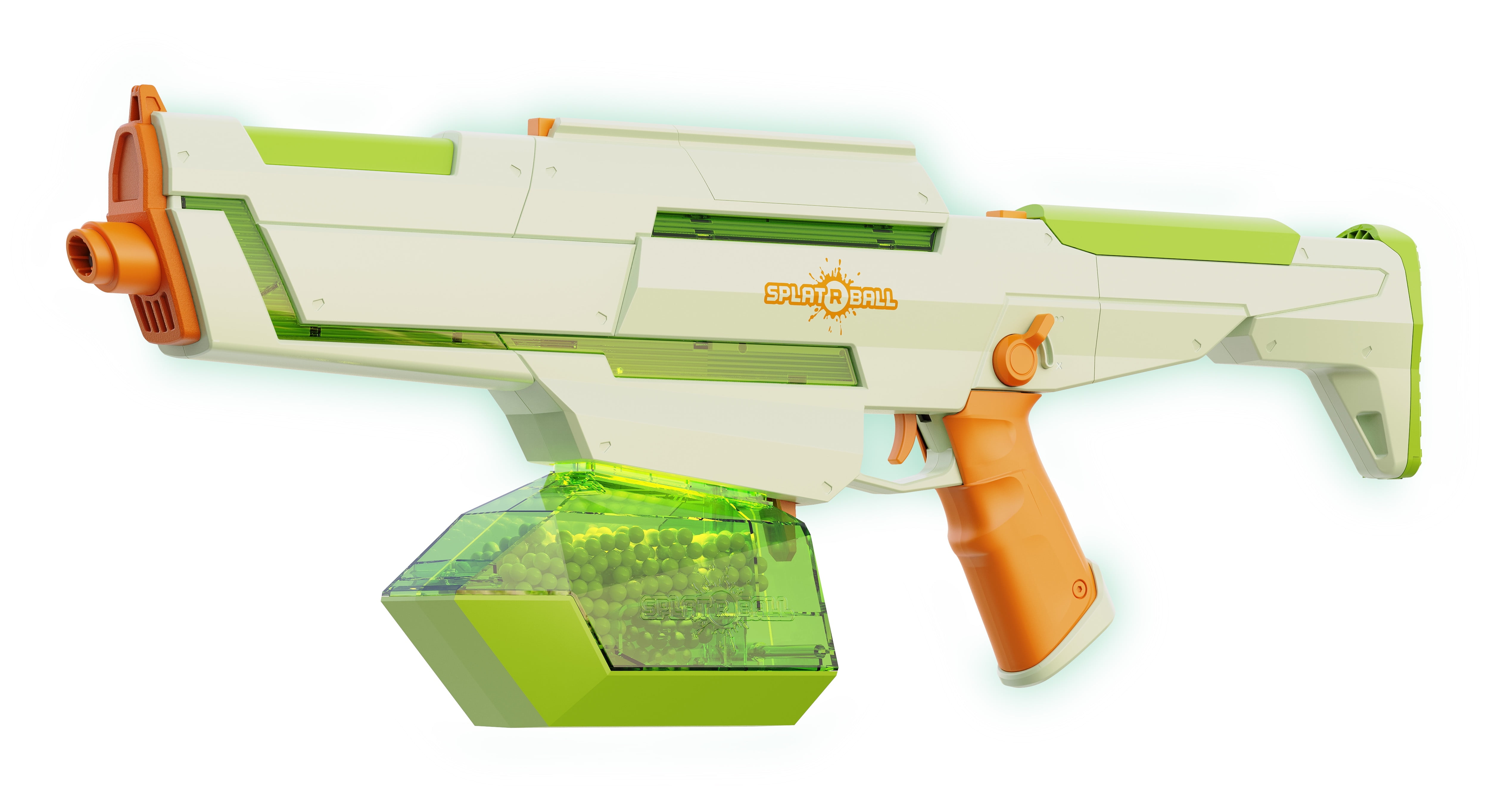 Open Box Splat-R-Ball SRB1300 Skyglow Blaster Kit for Backyard Fun ...
