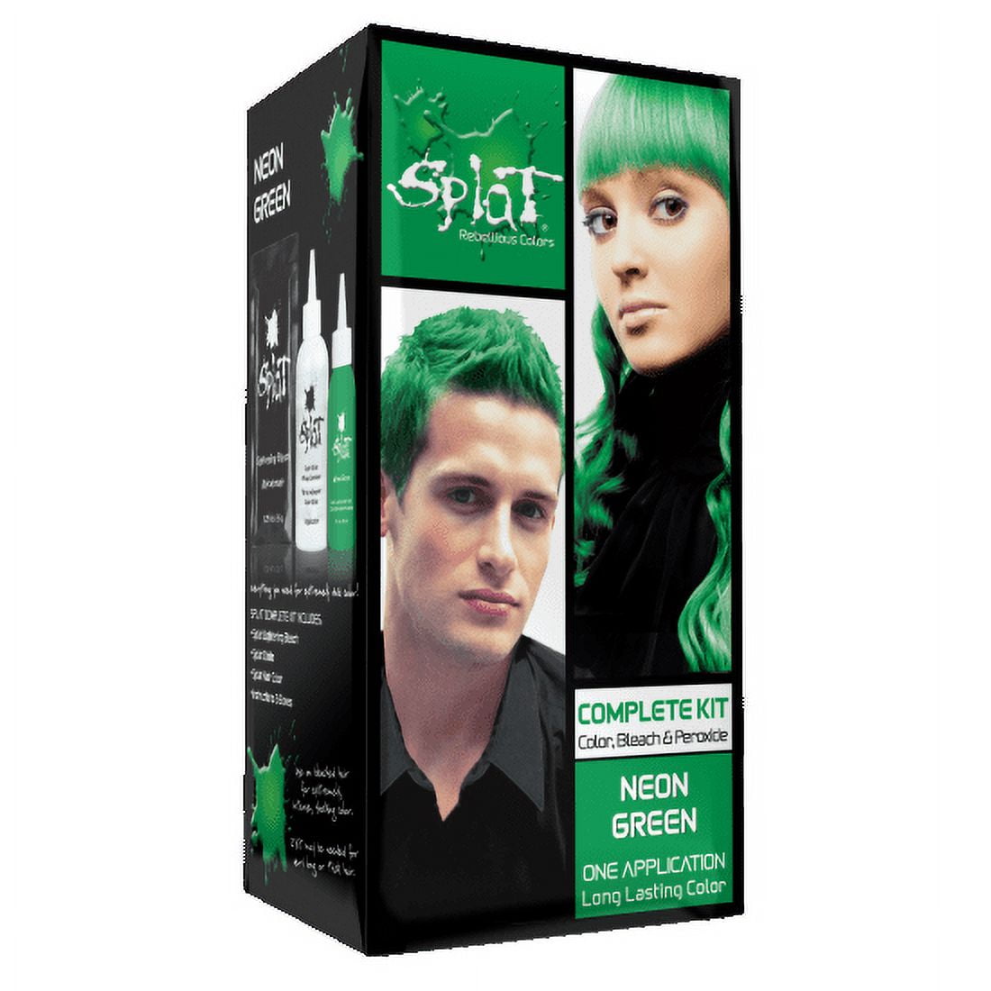 Splat Rebellious Colors Complete Kit Neon Green "MANGO SIX B&M ...