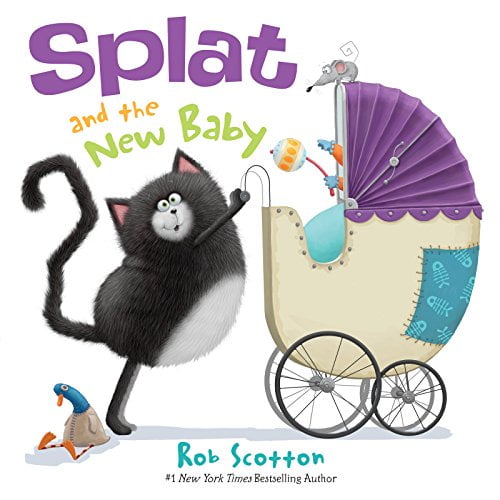 Pre-Owned Splat and the New Baby (Splat the Cat) Hardcover - Walmart.com