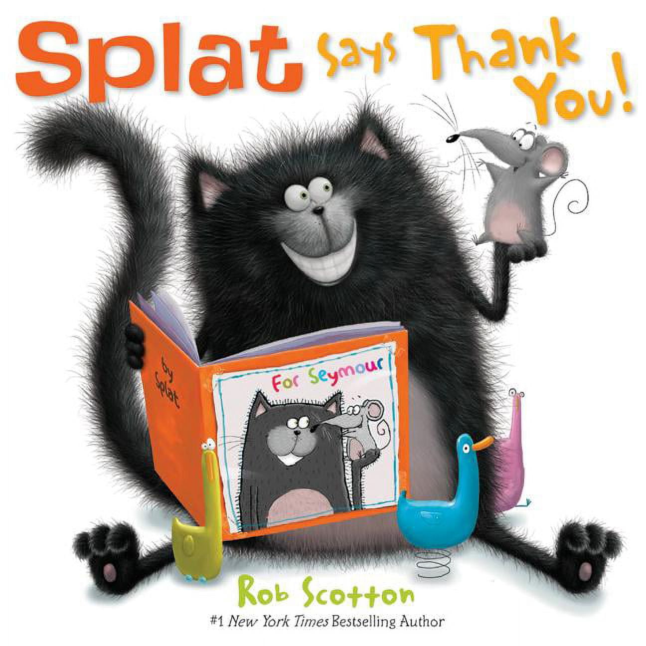 Splat the Cat Splat Says Thank You!, (Hardcover) - Walmart.com
